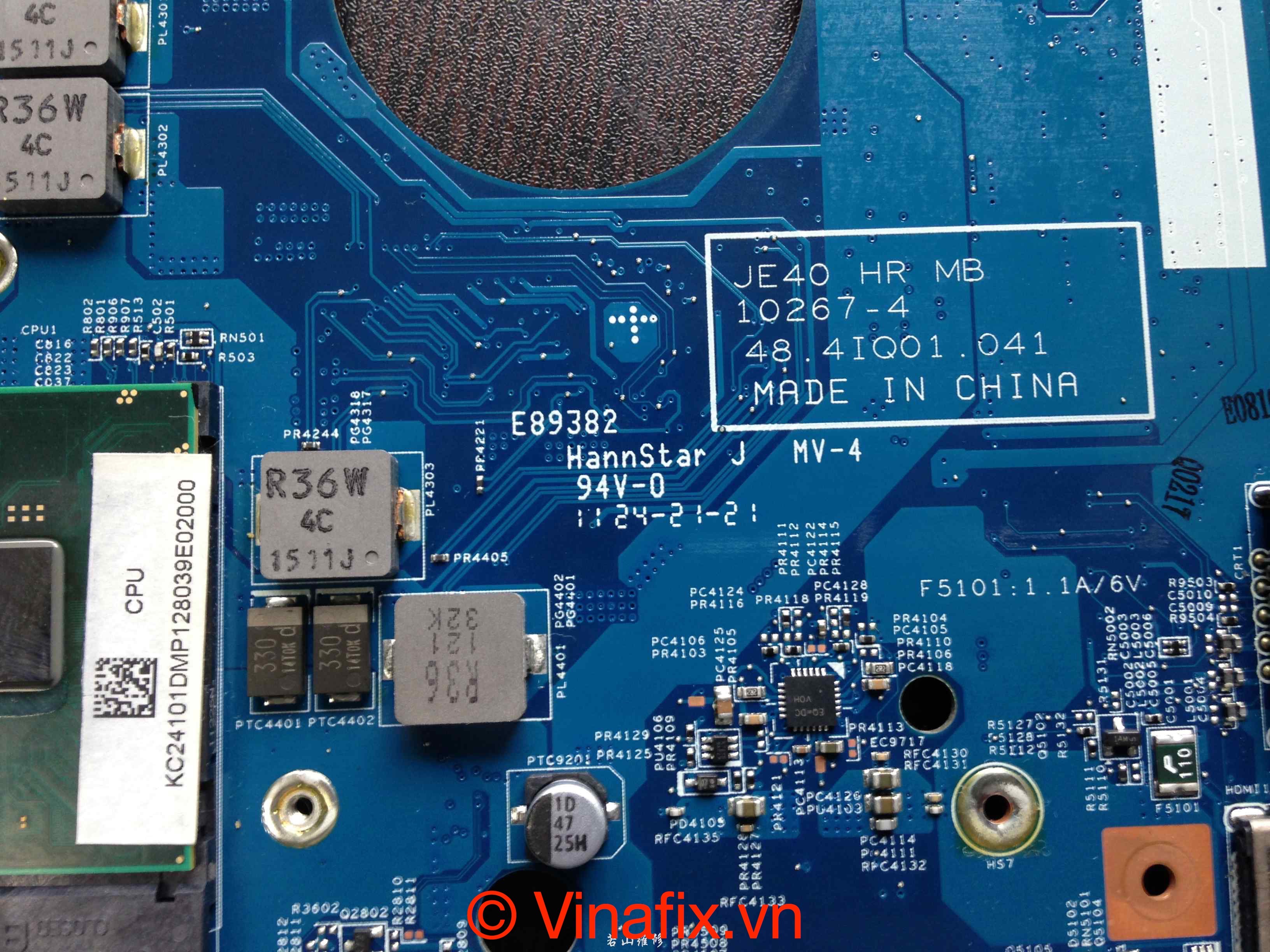 Acer 4750G - JE40-HR | Vinafix.com