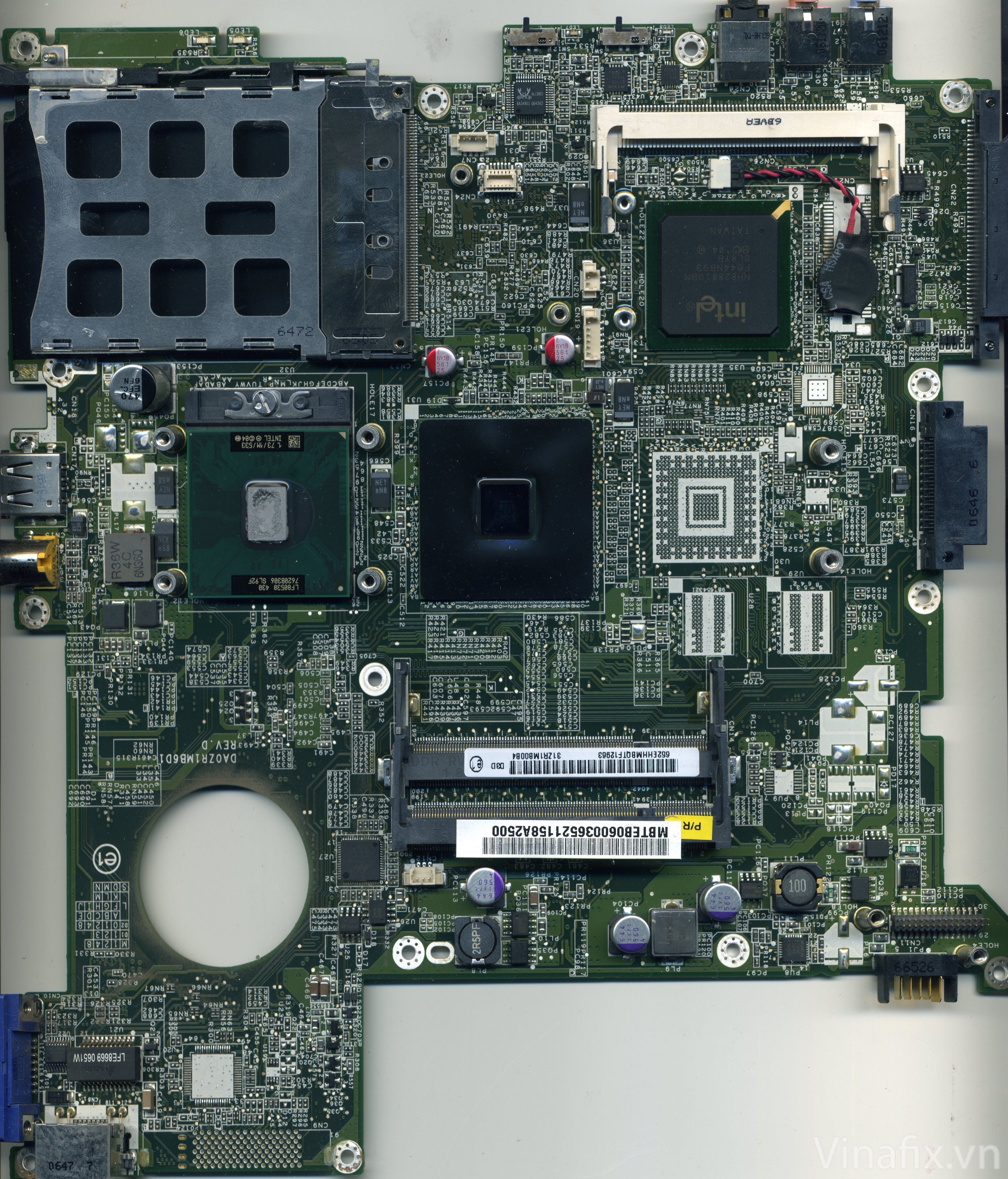 Acer Aspire 3680 Quanta ZR1 DA0ZR1MB6D1(UMA) Rev: D | Vinafix.com