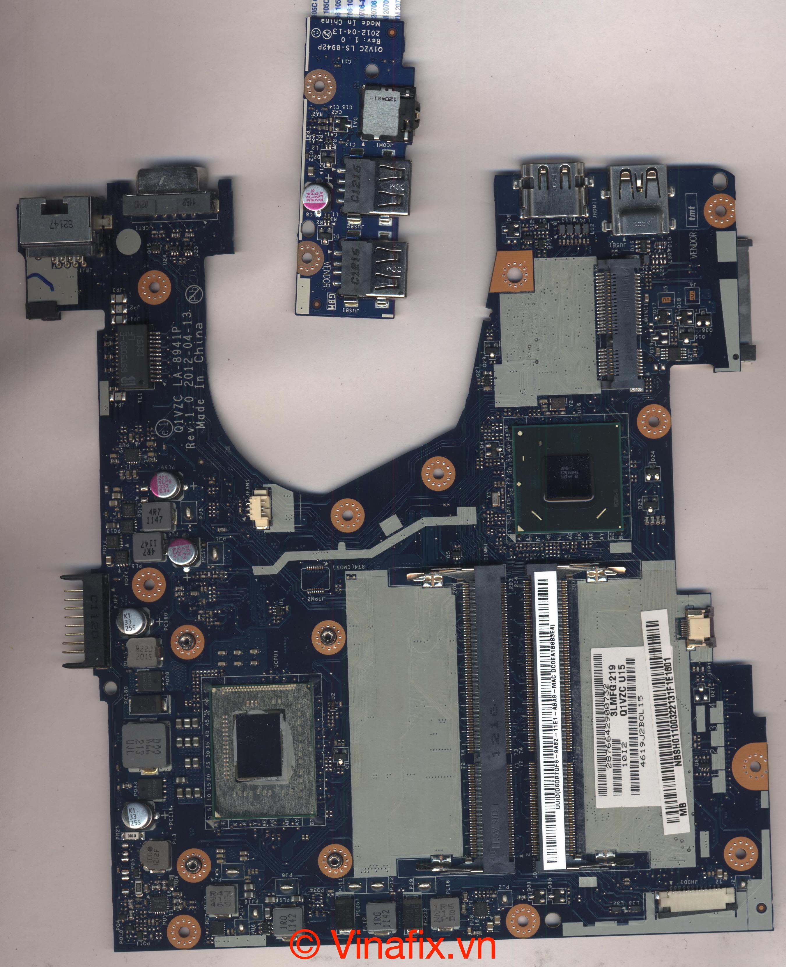 Acer Aspire One 756 - Compal LA-8941P_B | Vinafix.com