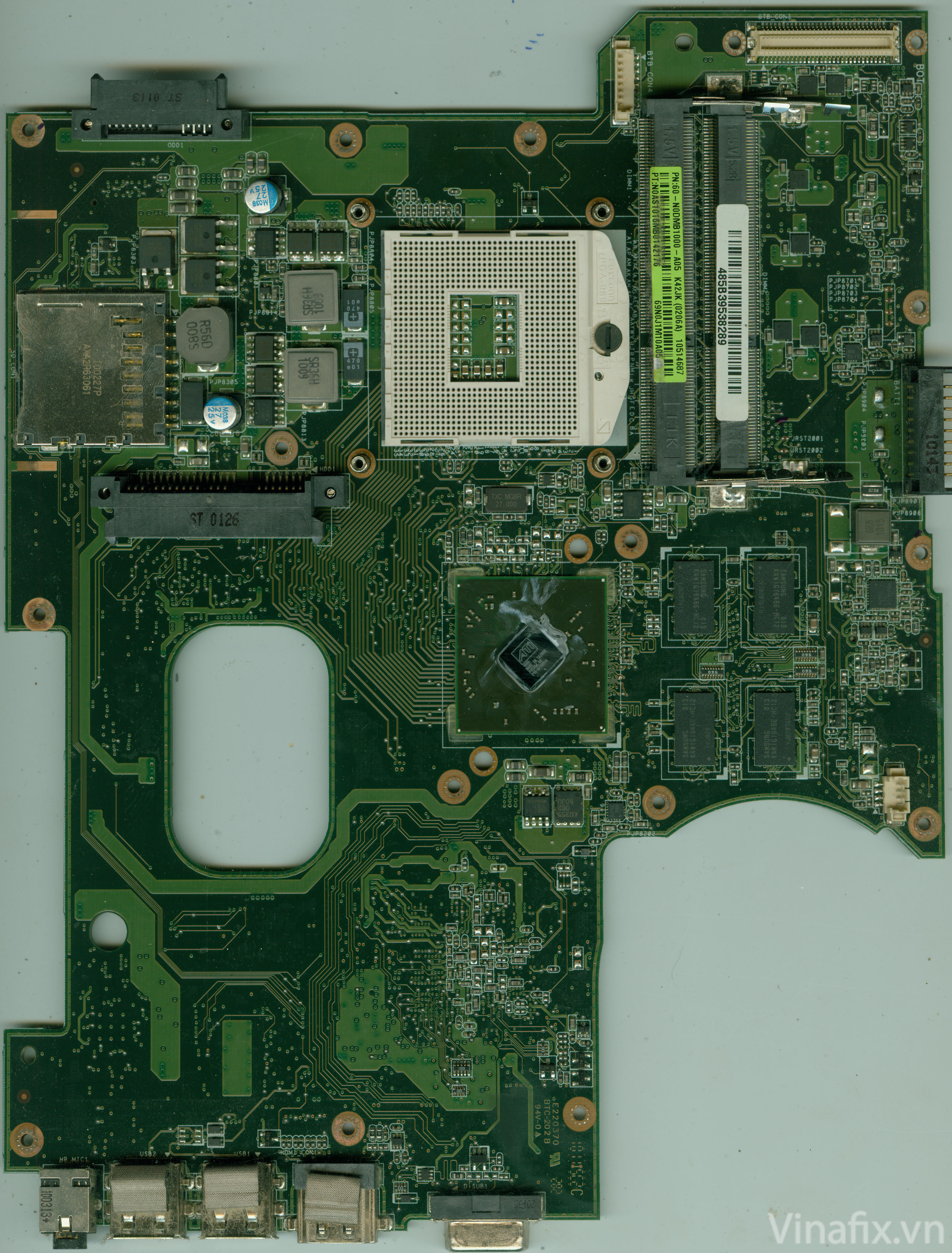 Asus K42J - K42JR Rev 3.0 (Sticker K42JK) P.N. 60-N0DMB1000-A0 ...