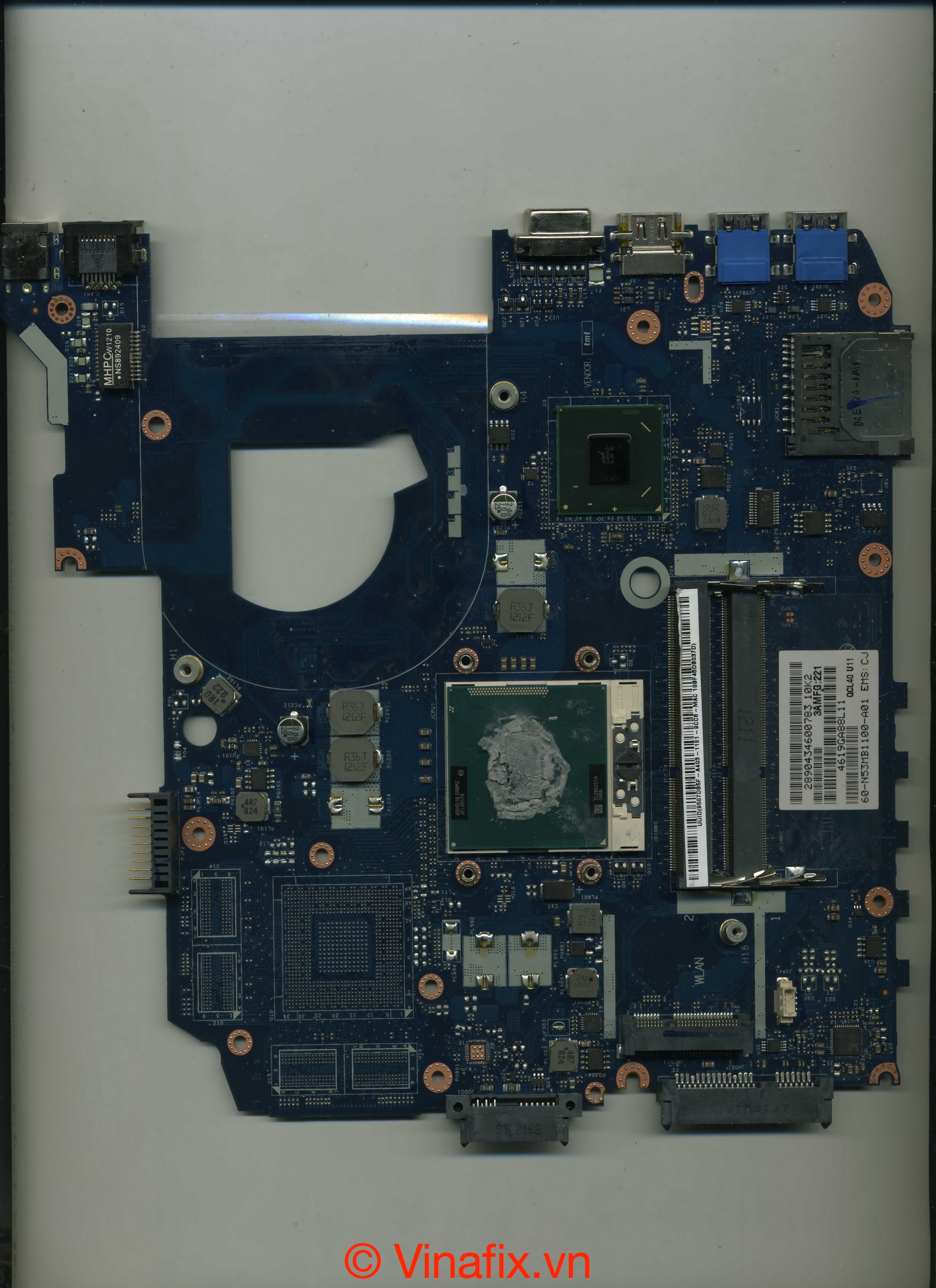 Asus K45A QCL40 Compal LA-8221P_B | Vinafix.com