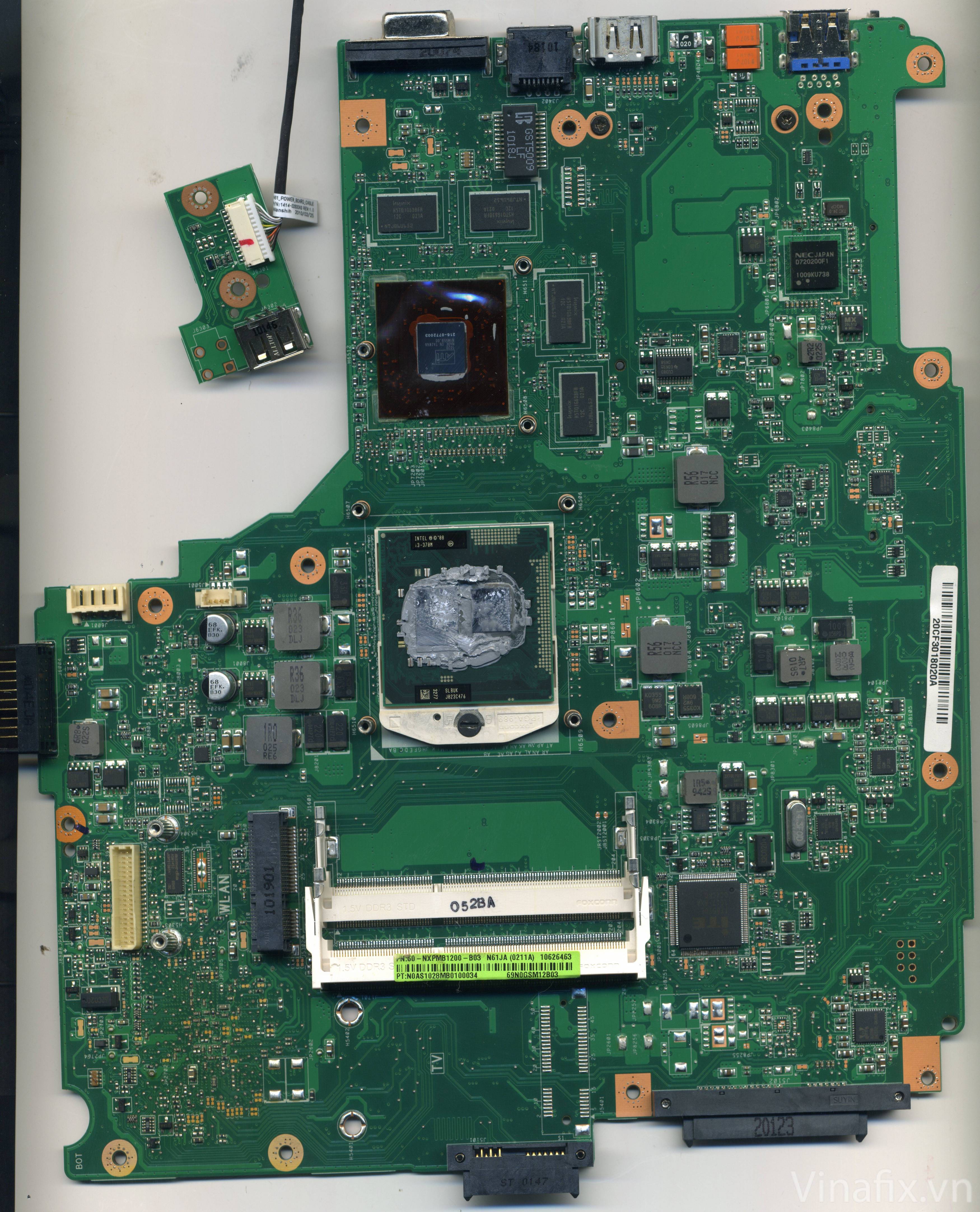 ASUS N61J N61Ja Rev 2.1 | Vinafix.com