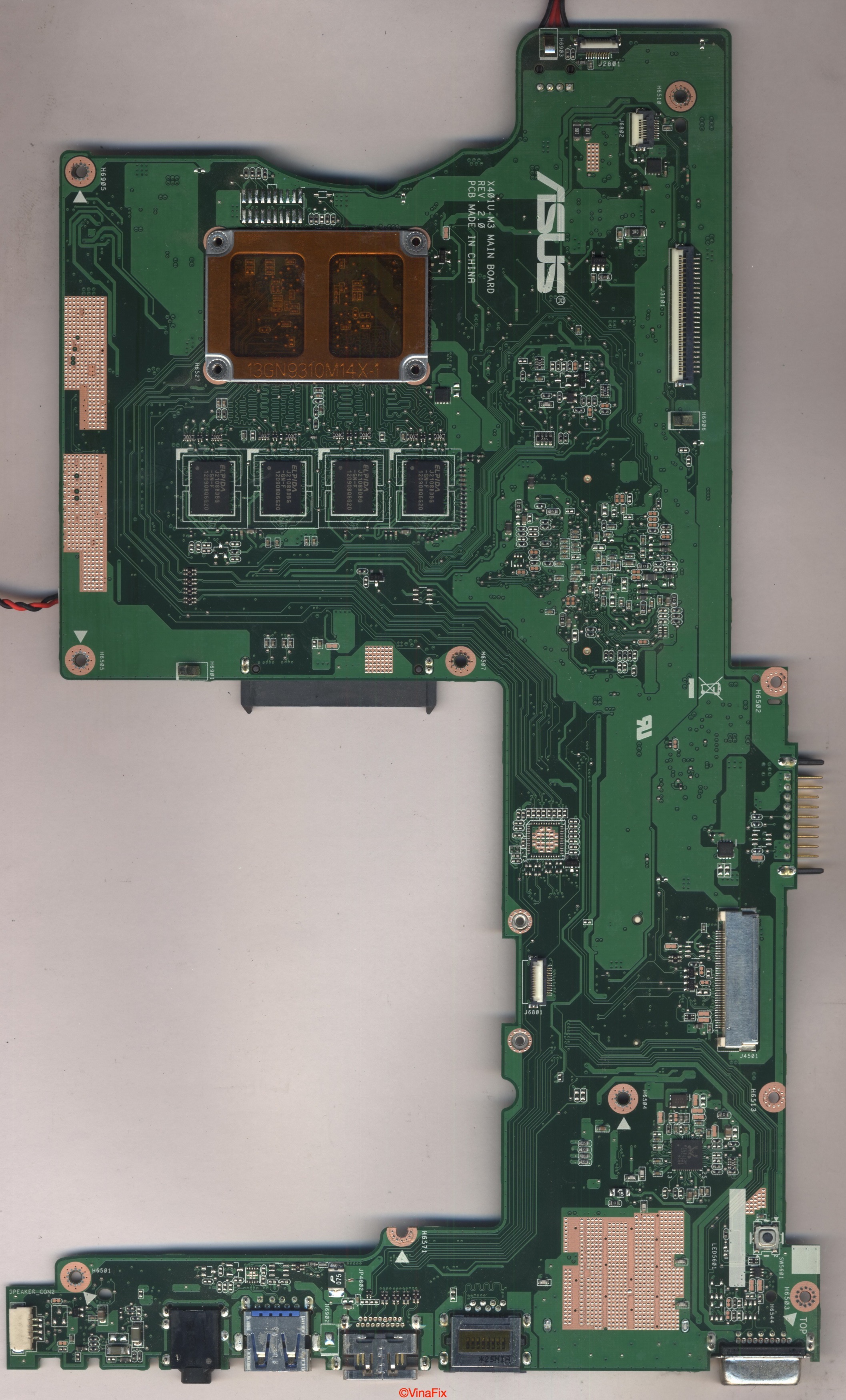 Asus X501U - X401U Rev.2.0_A | Vinafix.com