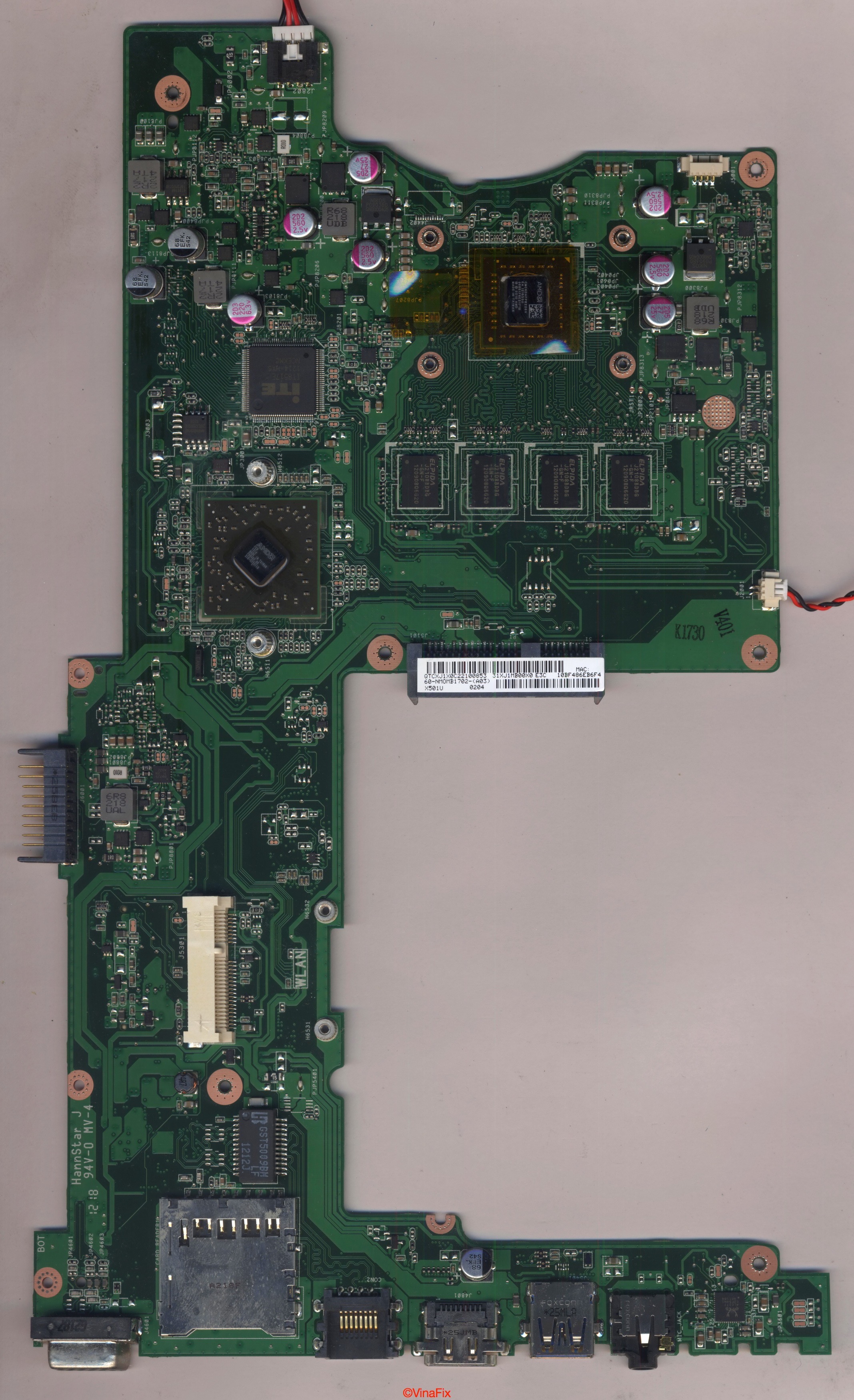 Asus X501U - X401U Rev.2.0_B | Vinafix.com