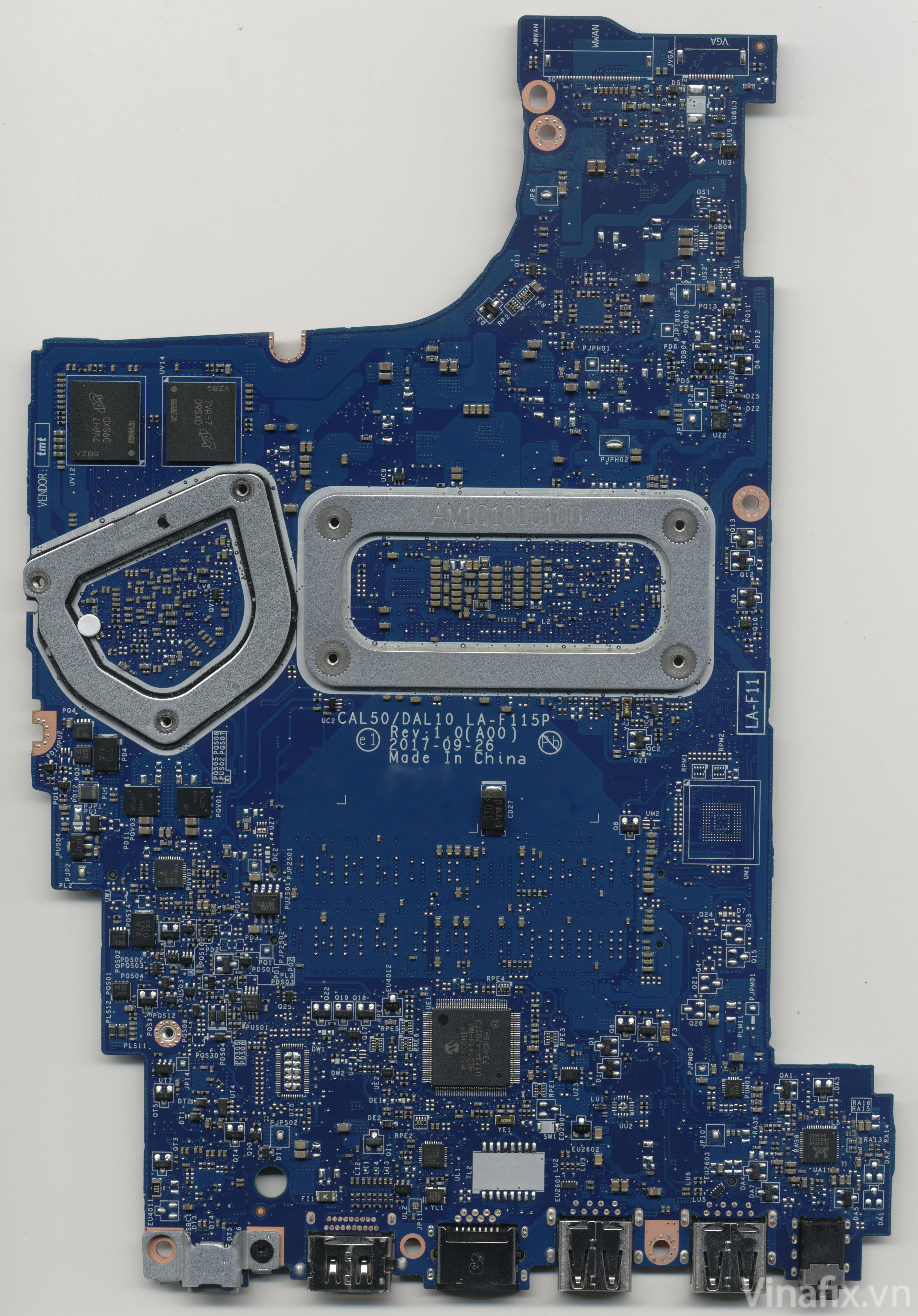 Dell Inspiron 15 5570 LA-F115P CAL50 DAL10 REV 1.0 (A00) | Vinafix.com