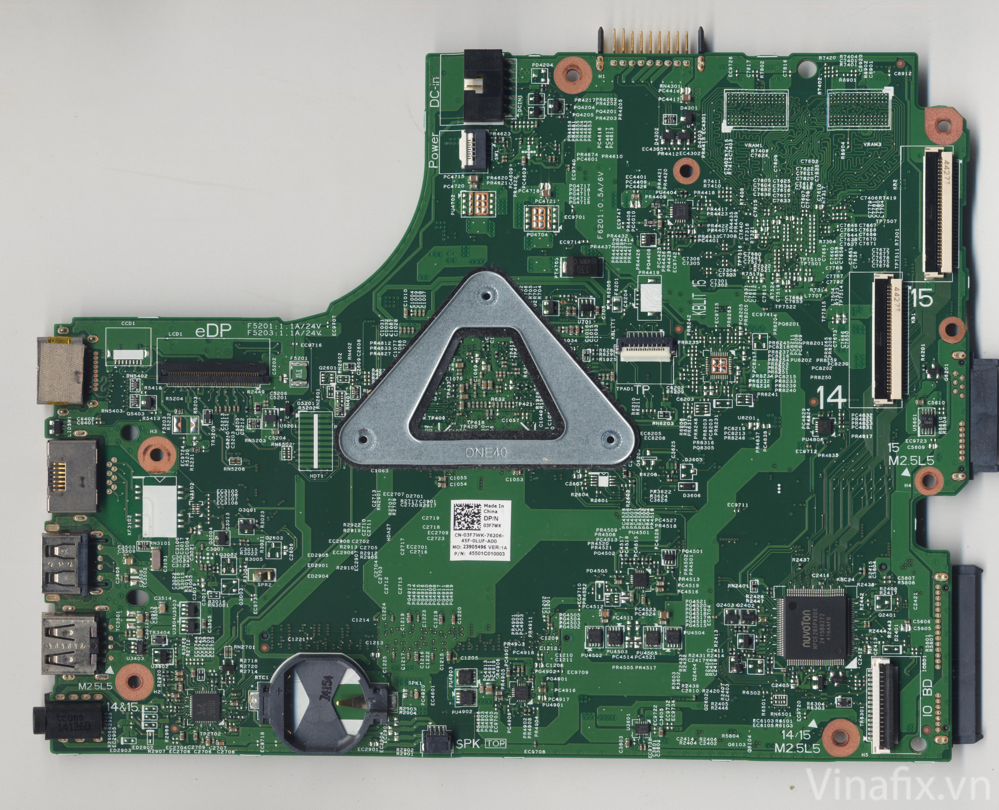 Dell Inspiron 15 P40F Wistron Cedar AMD MB 13283-1 Rev.A00 UMA ...