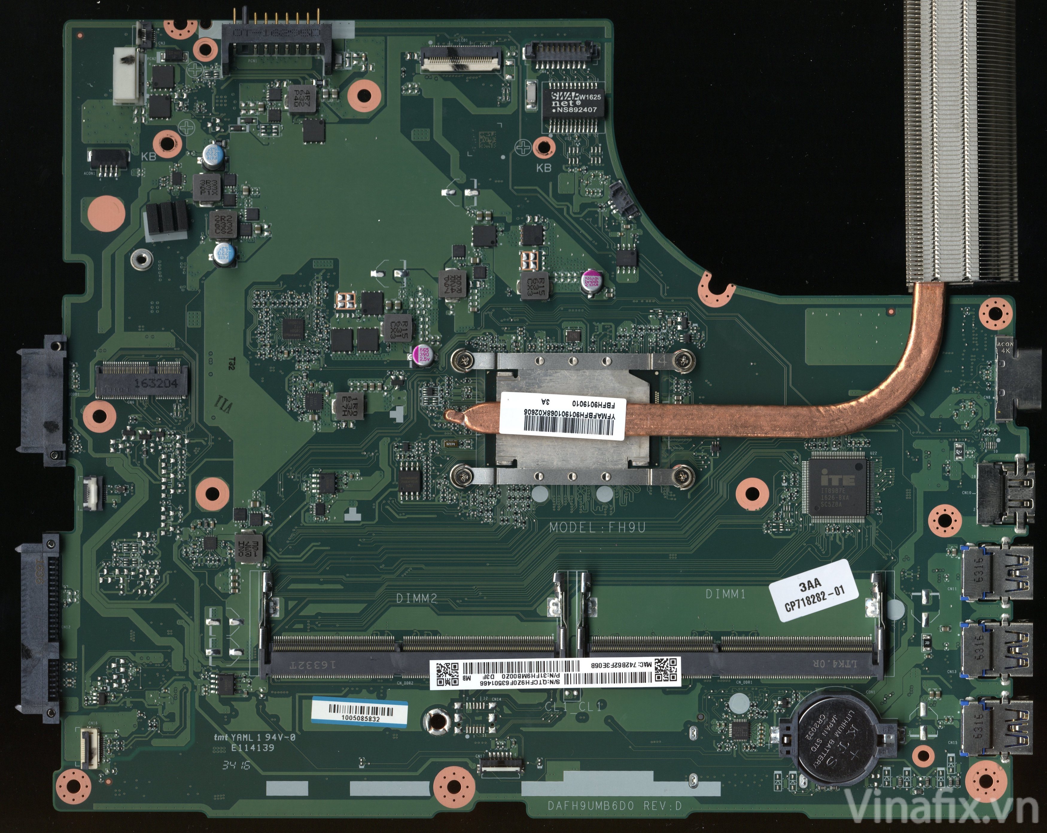 Fujitsu Lifebook A557 DAFH9UMBD0 | Vinafix.com