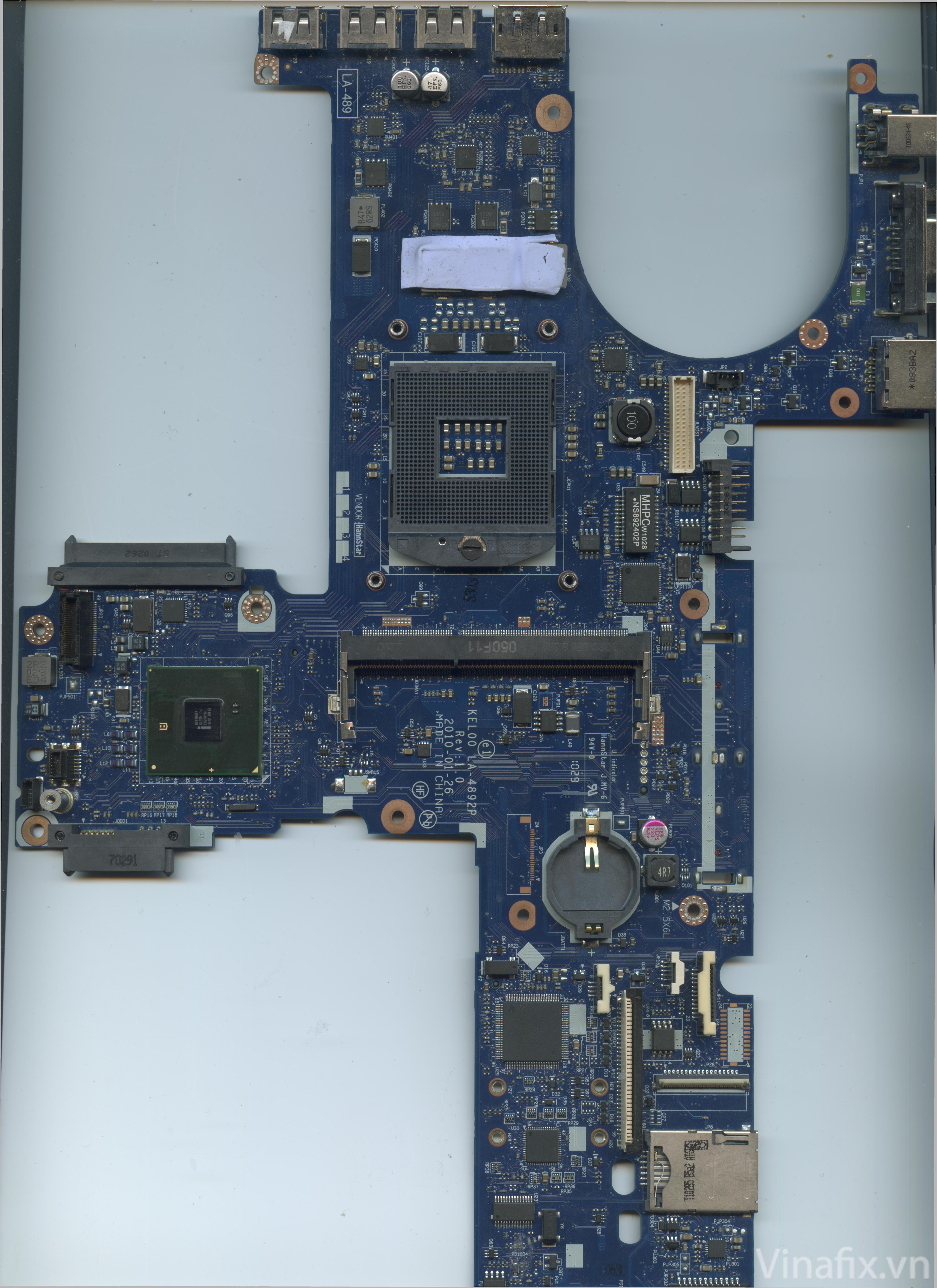 HP Probook 6440p - Compal KEL00 LA-4892p | Vinafix.com