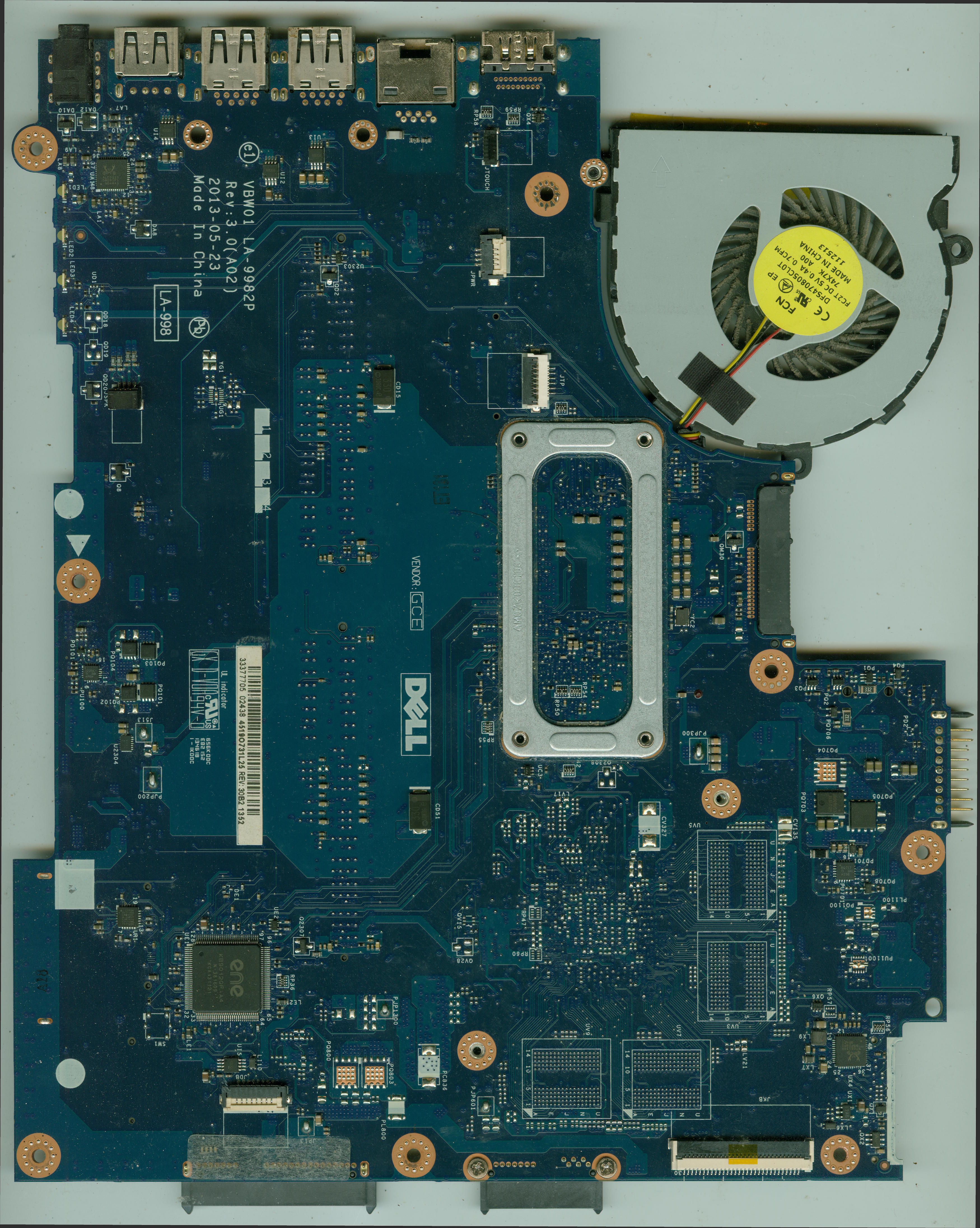 Inspiron 3537 - Compal VBW01 LA-9982P 002 | Vinafix.com