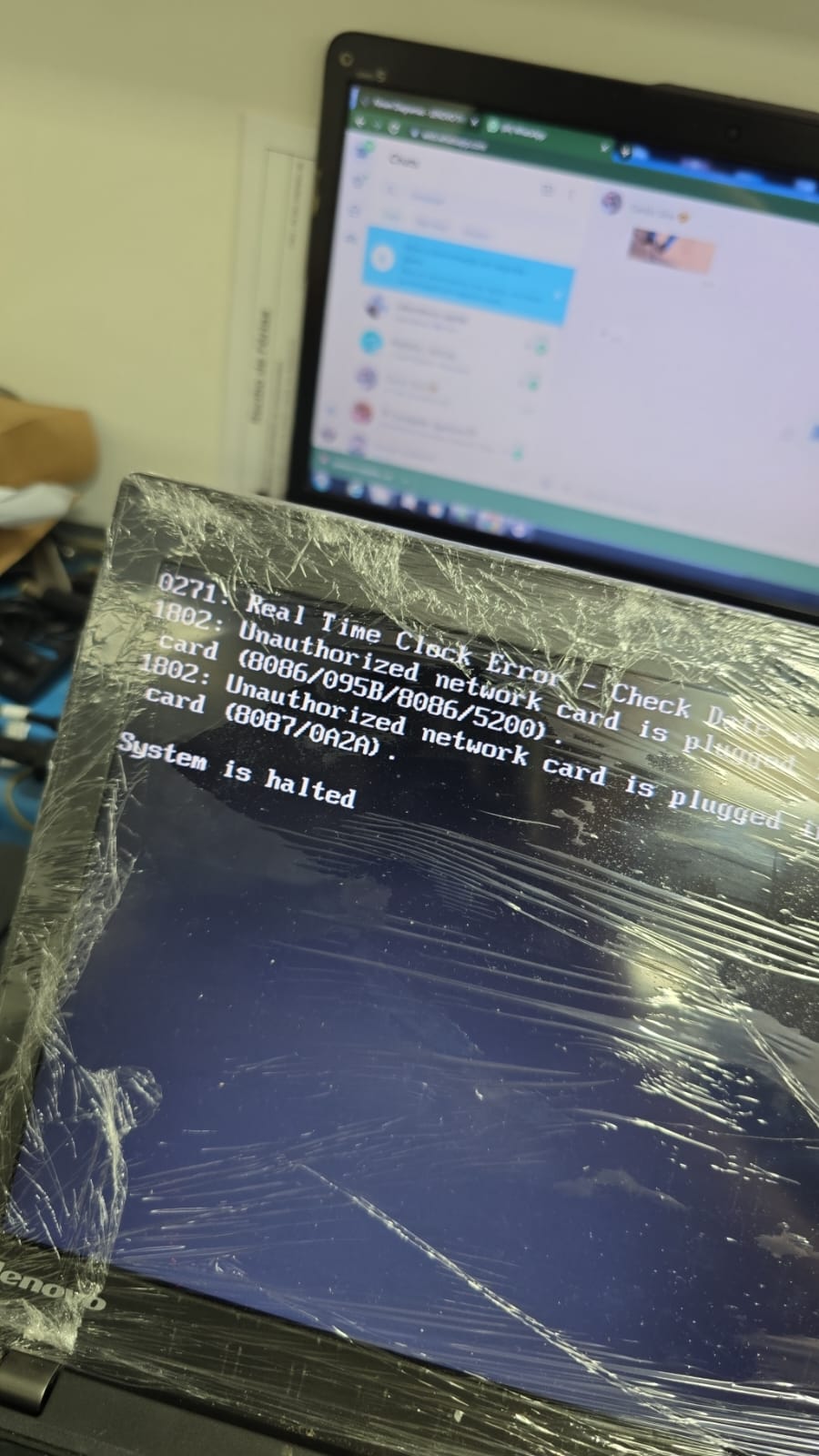 lenovo x240 error.jpg | Vinafix.com