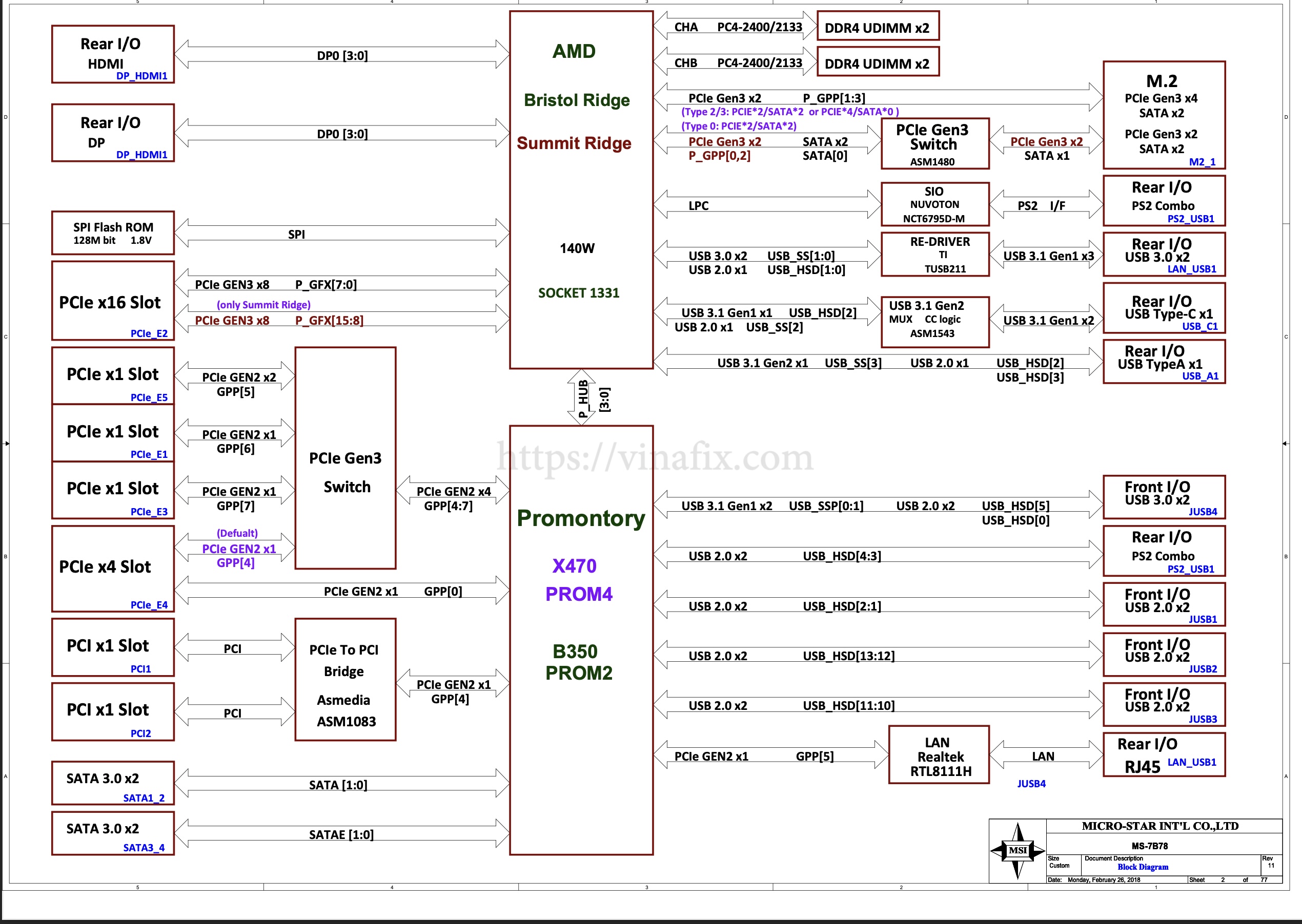 MS-7B78 Schematics .jpg | Vinafix.com