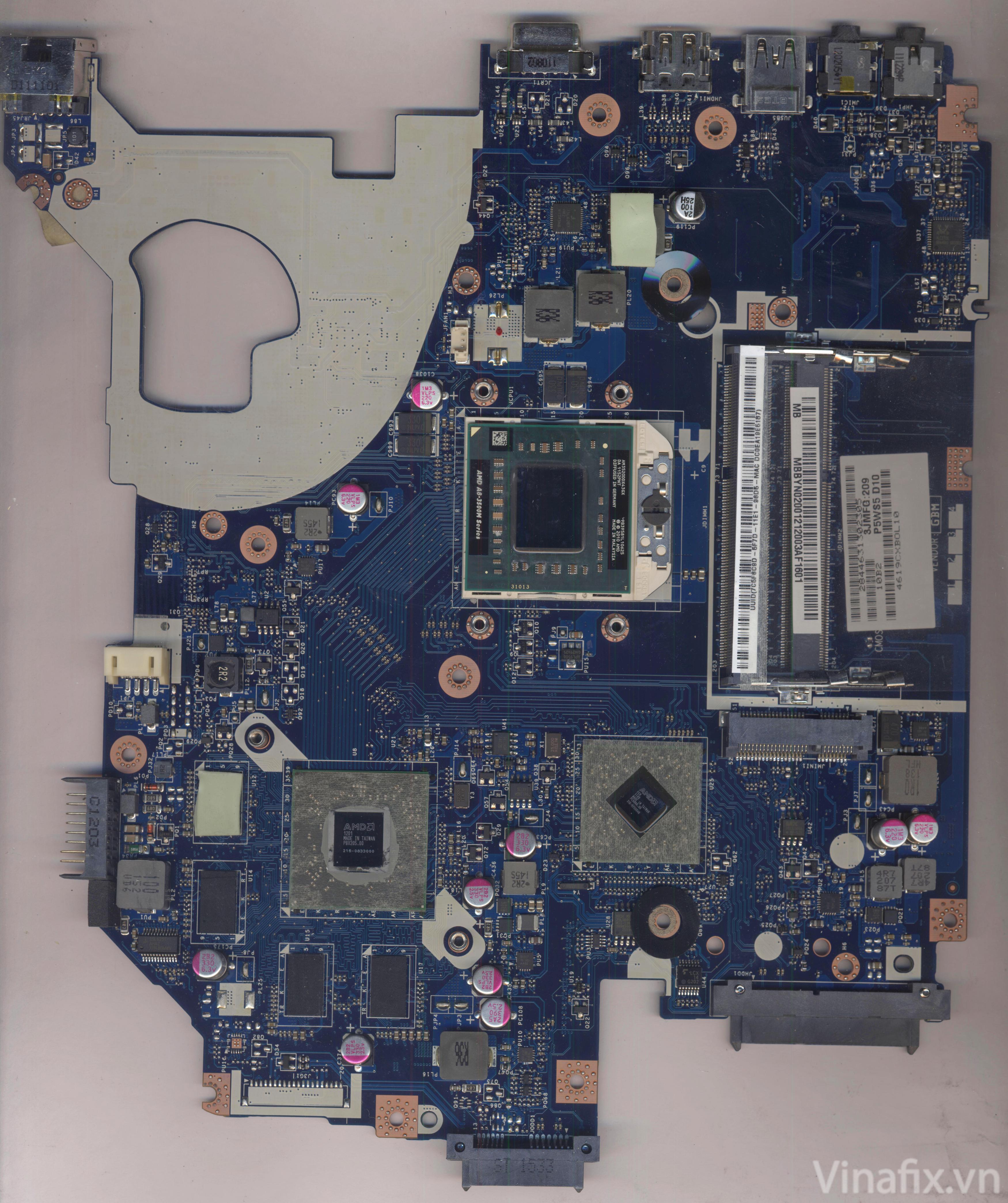 Packard Bell EasyNote P5WS5 LA-6973P Rev.1.0 | Vinafix.com