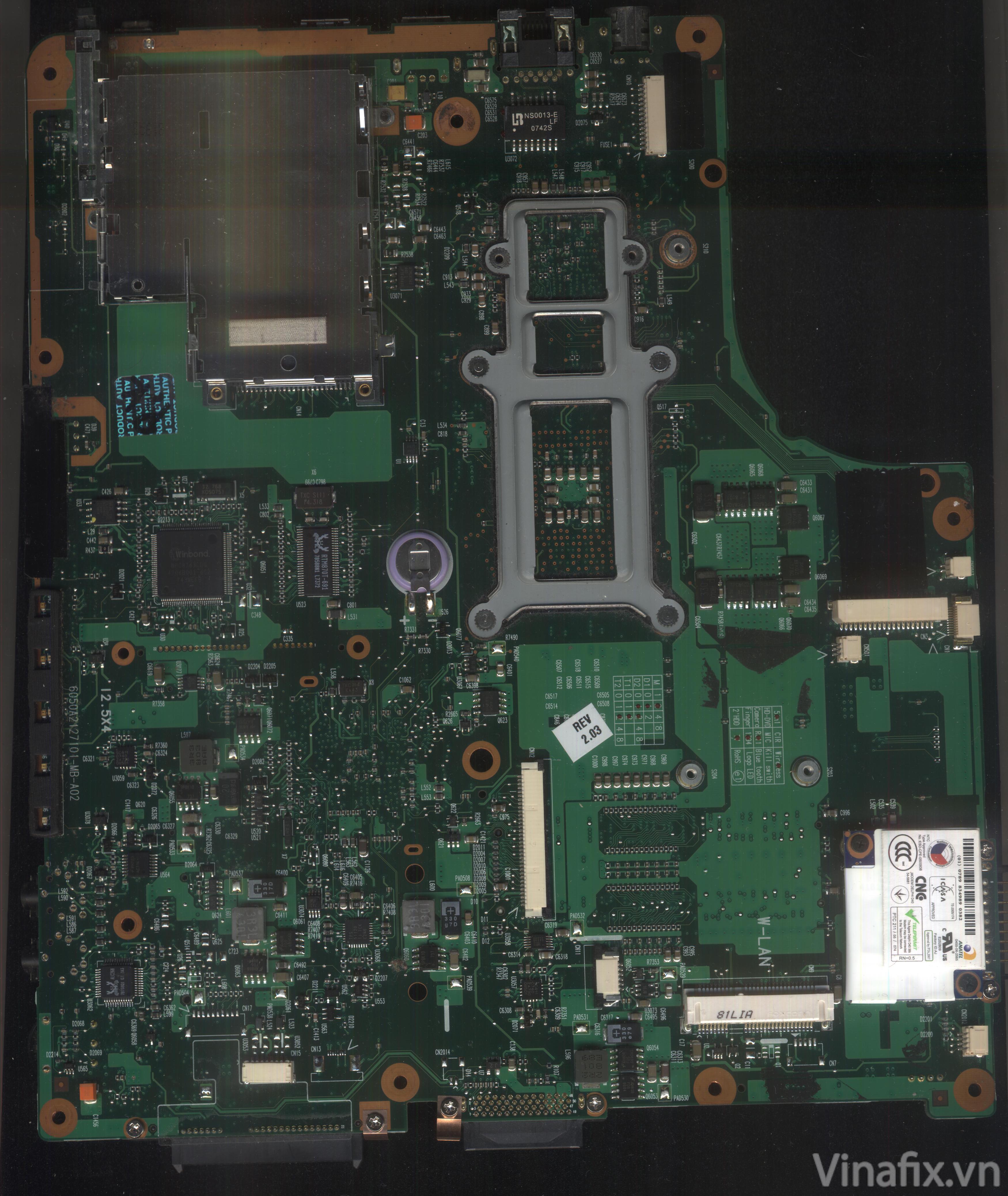 Toshiba A215-s7437 6050a2127101-mb-a02 | Vinafix.com